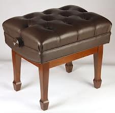 Jansen Adjustable Artist Piano Bench - Steinway Bench